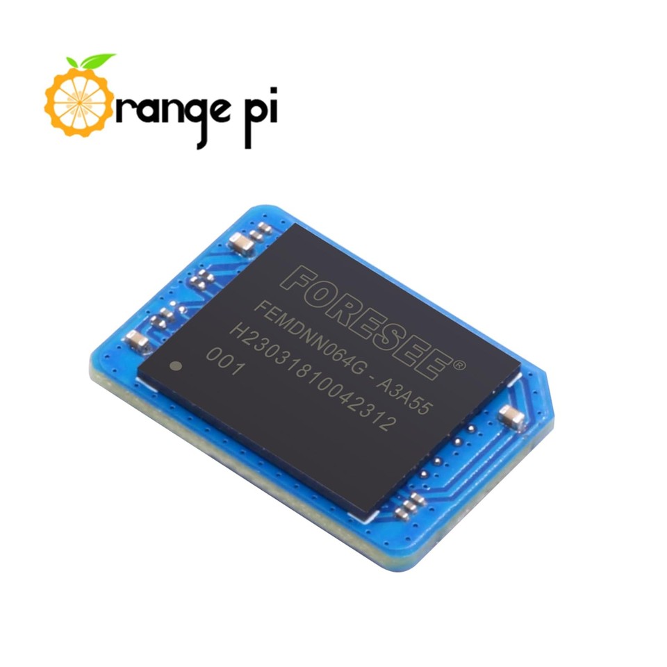 64GB EMMC Module High Speed Memory Storage for Single Board Computer ...