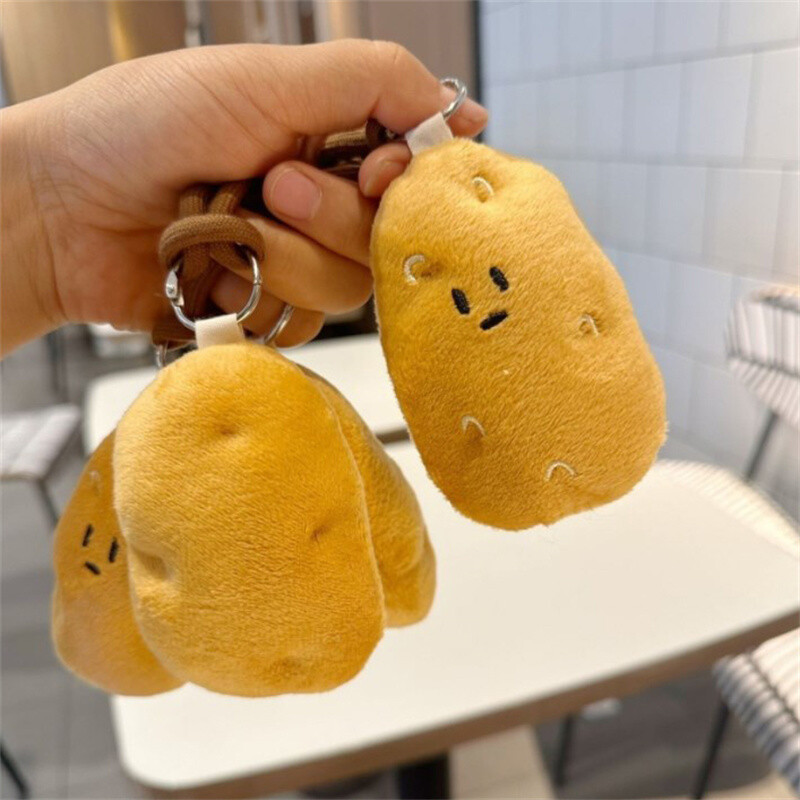 Plush Potato Hanging Decoration Stuffed Cartoon Vegetable Plushie ...