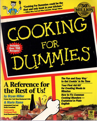 Cooking for Dummies by Bryan Miller | eBay