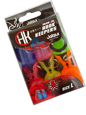 JATSUI HOOK KEEPERS SQUID JIG COPRI CORONA PER EGI 6PZ + MOSCHETTONE ...