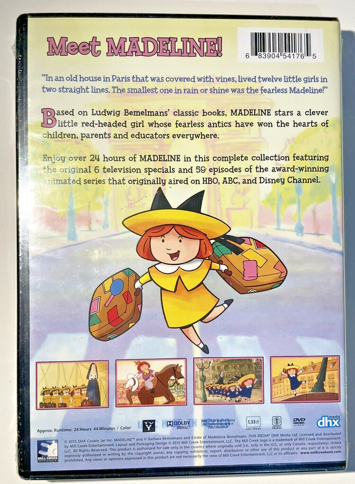 Madeline: The Complete Collection DVD (All 59 Episodes) **NEW/SEALED ...