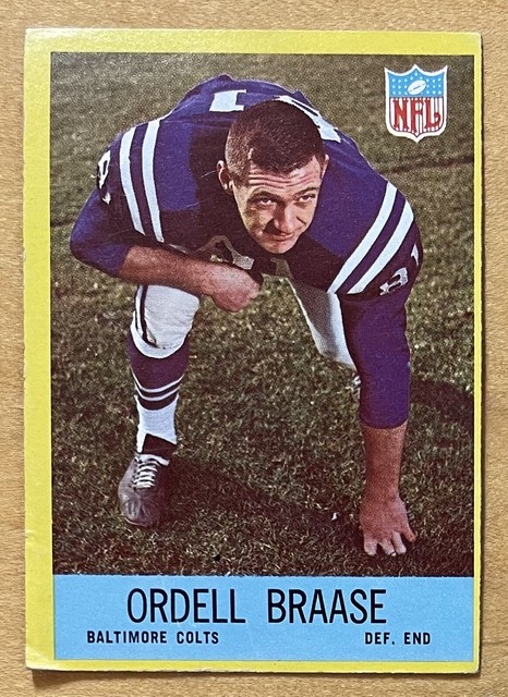 1967 Philadelphia - #16 Ordell Braase (RC) for sale online | eBay