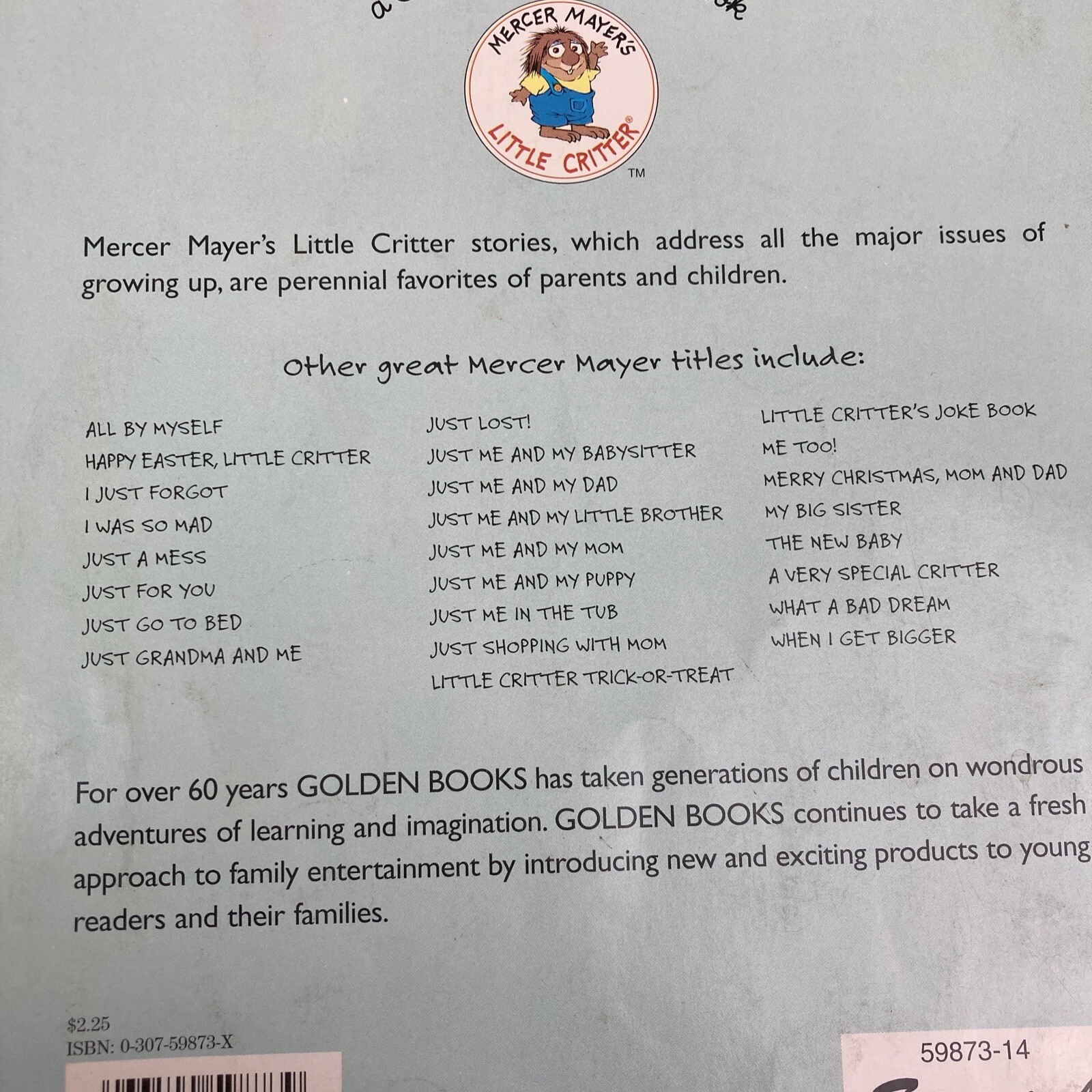 Lot 10 Mercer Meyer Little Critter Kids Paperback Golden Books Dad Mom ...