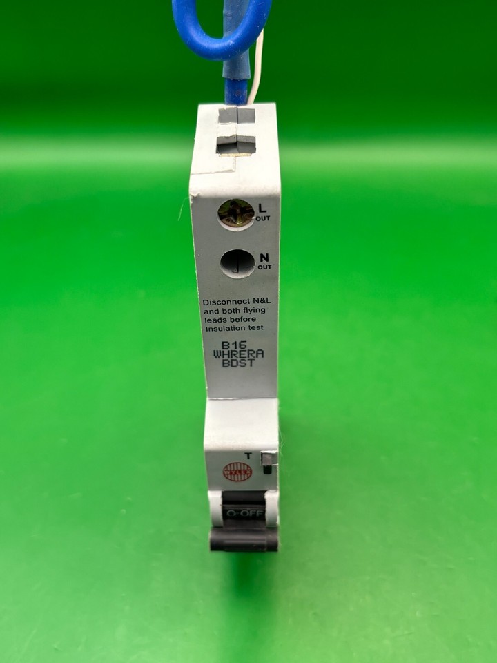 Wylex RCBO B16 NSBS16-B/1 B20 NSBS20-B/1 B32 NSBS32-B/1 B40 NSBS40-B/1 ...