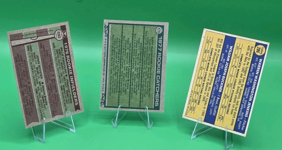 TOPPS 6 CARD ROOKIE LOT! HOF YOUNT MOLITOR MURRAY 1975 1977 1978 | eBay