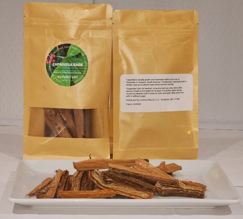 CAPADULLA BARK, Locally Grown and Harvested in South America. Net Wt. 4 ...