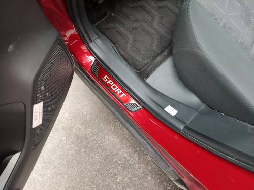 For Hyundai Accessories Car Door Scuff Sill Cover Panel Step Protector ...