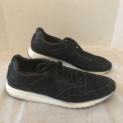 Cole Haan Grandpro Men Size 12 Running Shoes Leather Black Sneaker ...