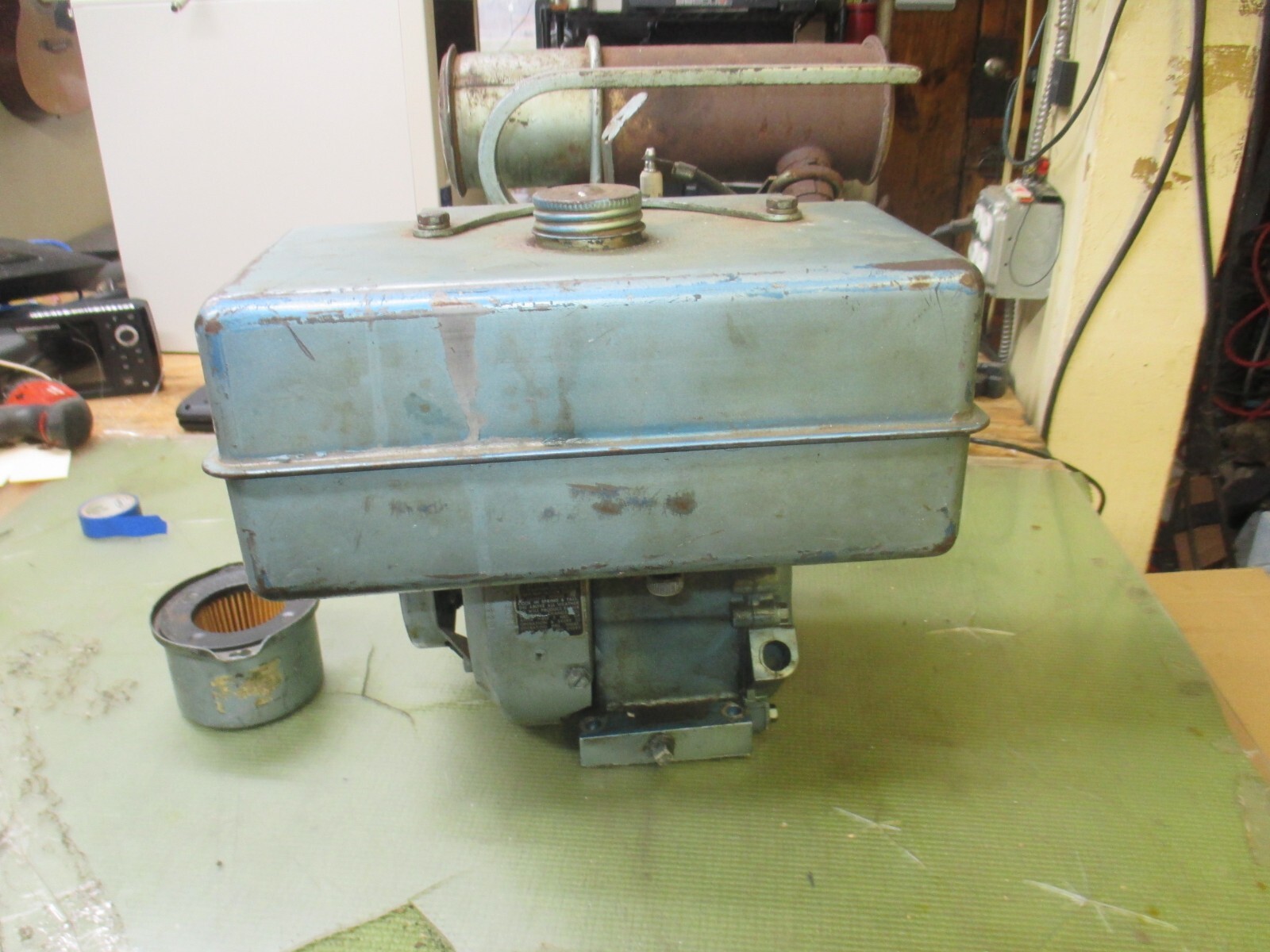 vintage Sears Craftsman Engine/motor Model 143.614072 tecumseh 3.5 H.P ...