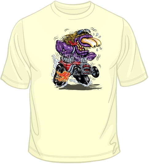Purple Monster Red Hot Rod T Shirt You Choose Style, Size, Color 10588 ...