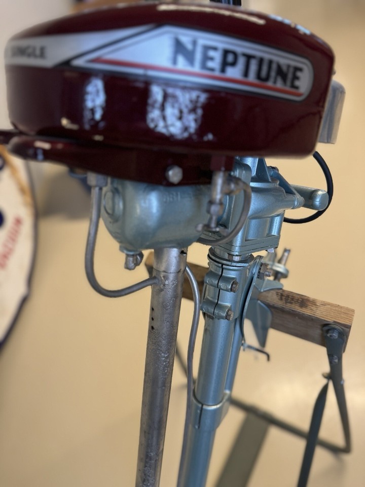 Rare! Vintage 1946 Neptune Muncie Outboard Boat Motor/ Engine Model ...