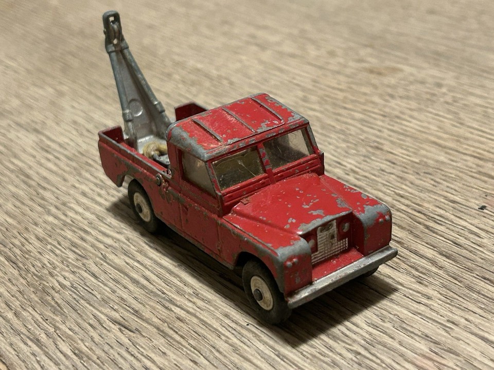Vintage Corgi Toys, Land Rover 109" WB Die-Cast Model Recovery Truck ...