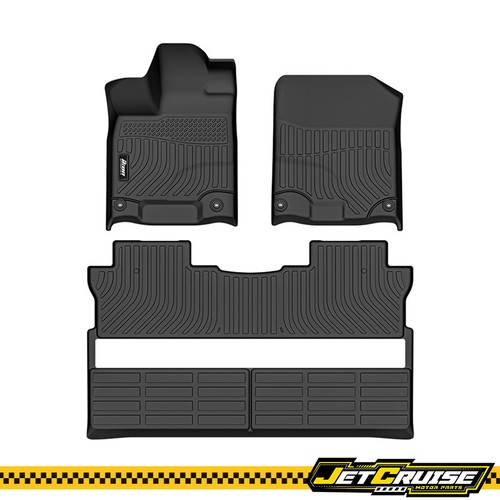 Fits 17-25 Honda Ridgeline Heavy Duty Floor Mats All Weather 3D Carpet ...