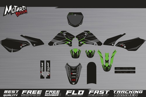 Graphics Kit for Kawasaki KLX 125 2003 2004 2005 2006 Decals Stickers ...
