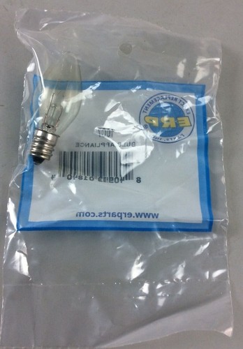 ERP 10C7 - 10 Watt Clear Incandescent Light Bulb 4713-001199 WR23X10074 ...