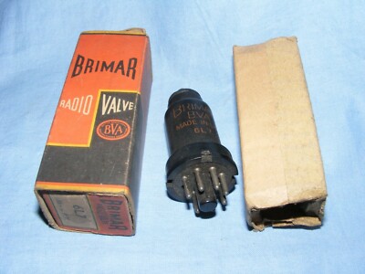 Brimar Valve Tube 6L7 Vintage Radio Television Valve Boxed BVA | eBay UK