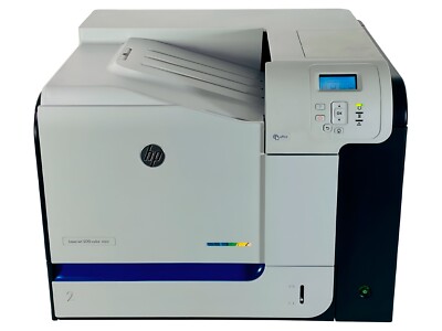 TESTED HP LaserJet 500 Color M551n Enterprise Network Laser Printer w ...