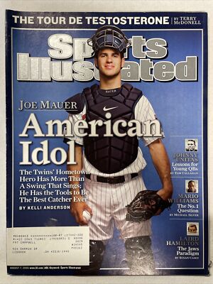 2006 August 7, Sports Illustrated Magazine , Joe Mauer, (MH916) | eBay