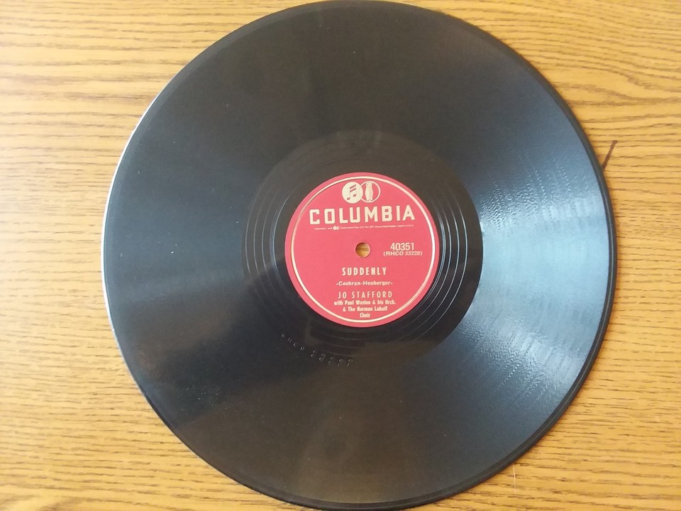 1940S M-NOS NEW jo stafford TEACH ME TONIGHT/ SUDDENLY 40351 78 | eBay