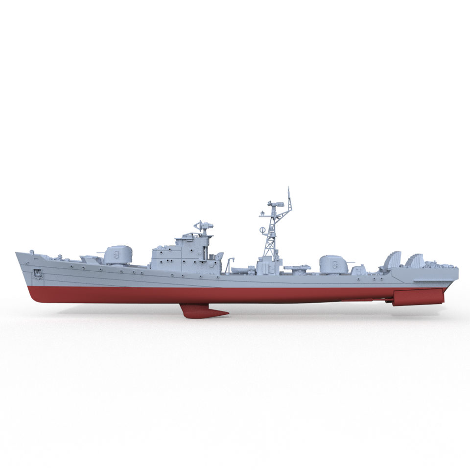 SSMODEL SSC700627S 1/700 Model Kit Soviet Mirka-Class I SKR-7 Frigate ...