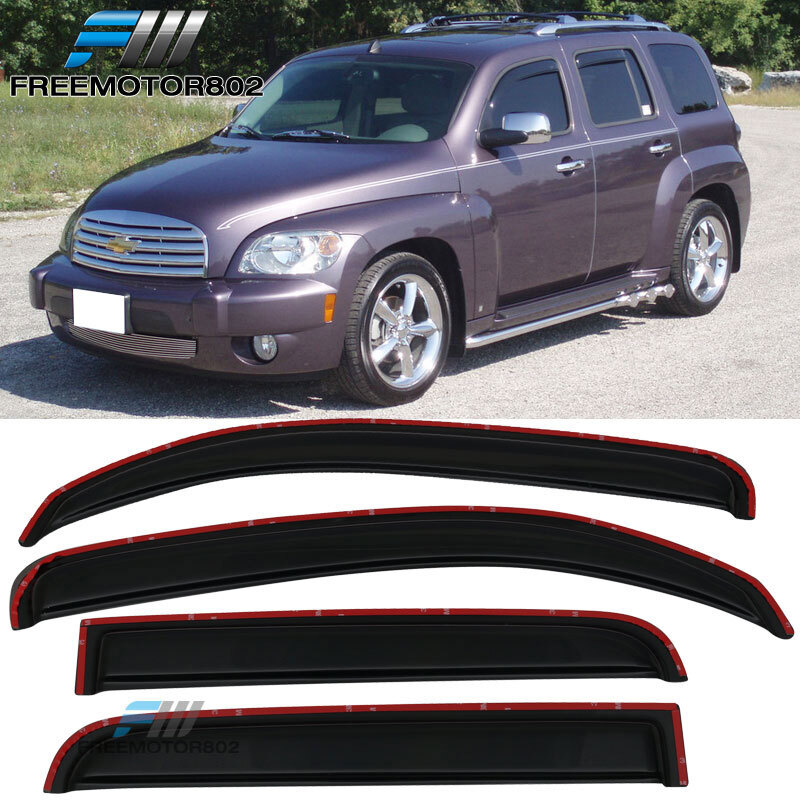 2006-2011 Chevy HHR In Channel Style Window Visors Rain Sun Guard ...