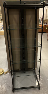 Bell'OGGETTI Vintage Stereo 5 Ft Height Stand Tempered Glass Made In ...