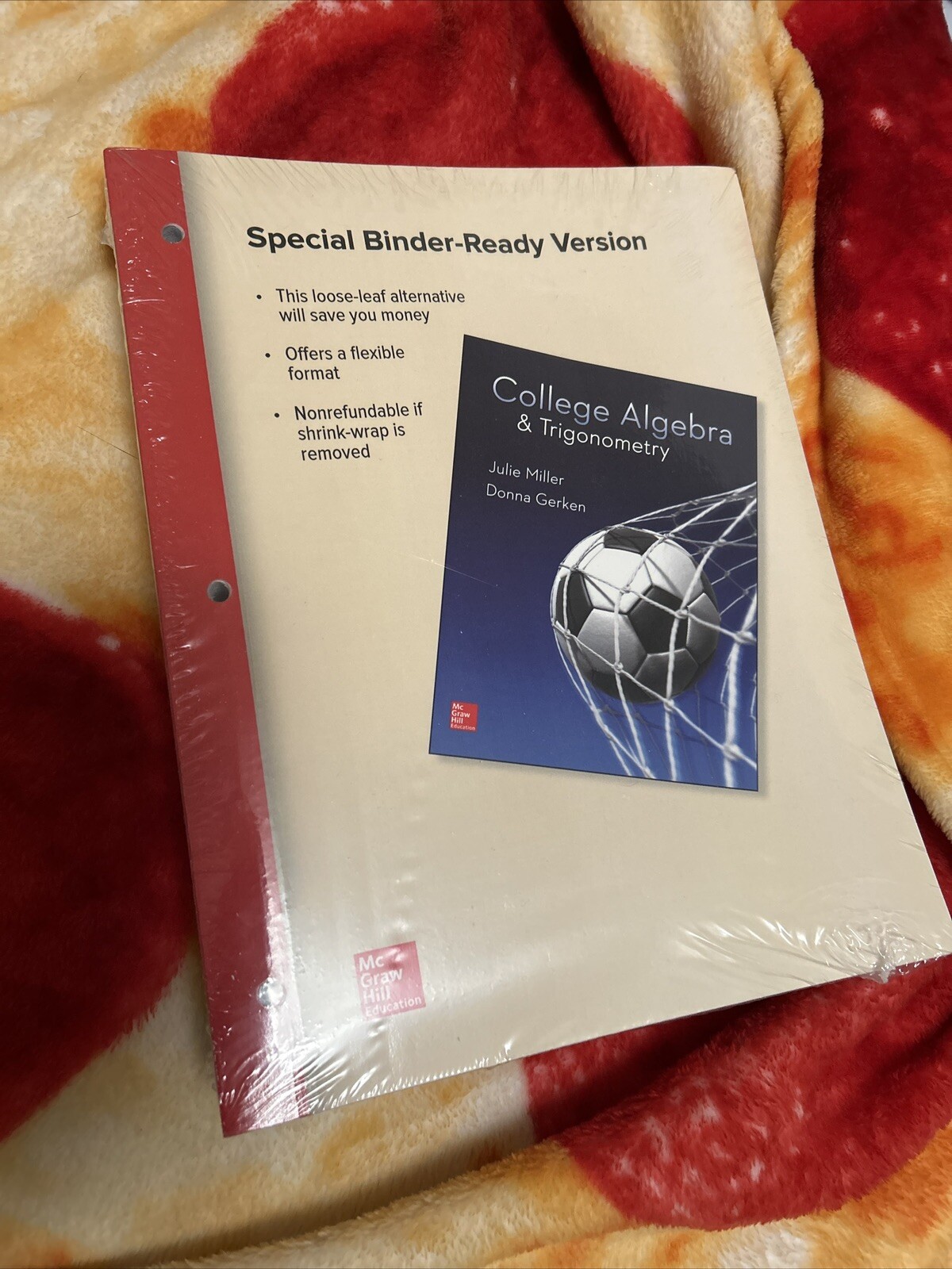 College Algebra & Trigonometry by Julie Miller Donna Gerken for sale ...