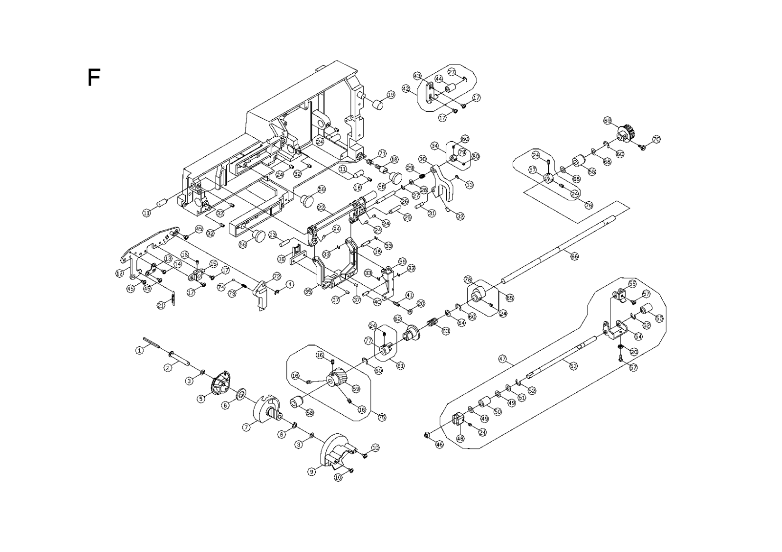 Illustrated Parts Manual, on CD in PDF Format, for Singer 6550 Sewing ...
