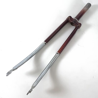 Takara Lugged Tange Chromoly Road Bike Chromed Fork Threaded 1" Steer ...