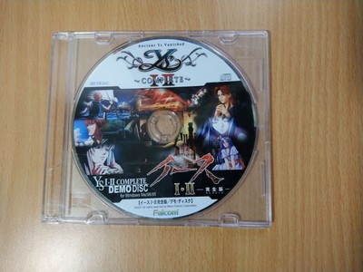 PC Ys I-II (1 & 2) Complete - Game Demo Disc NIHON FALCOM IBM COMPUTER ...