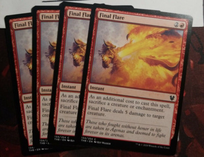 Mtg Final Flare x4 | eBay