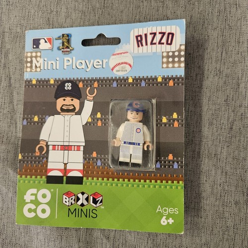 NEW FOCO Mini Figure Player BRXLZ #44 Anthony Rizzo Chicago Cubs MLB ...