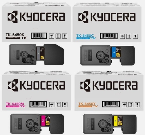 Original Kyocera TK-5450 SET schwarz cyan magenta gelb ECOSYS MA 2600 ...