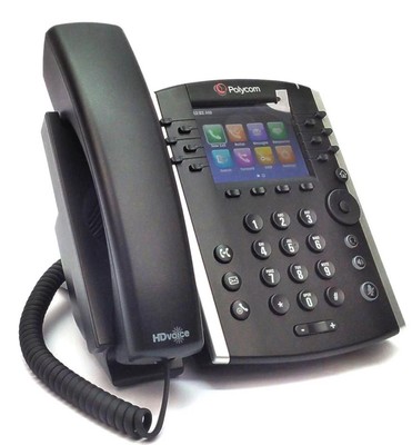 Polycom VVX410 12 Line Skype Desktop Business Phone with HD Voice 2200 ...