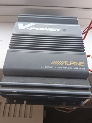 ALPINE AMPLIFIER V-POWER 2/1 MRP-T130 | eBay UK
