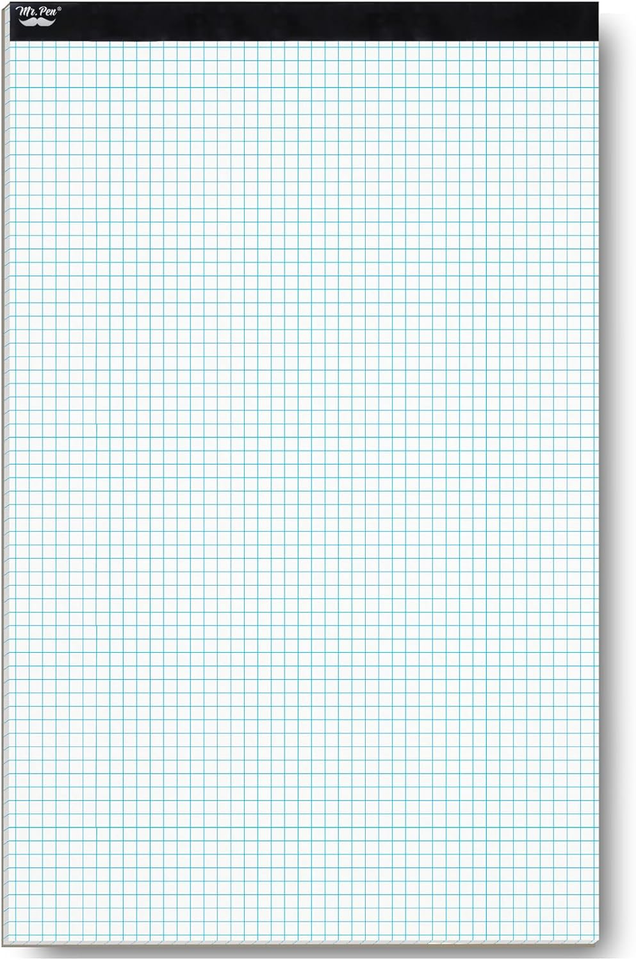 Graph Paper, Grid Paper, 4X4 (4 Squares per Inch), 17"X11", 22 Sheet | eBay