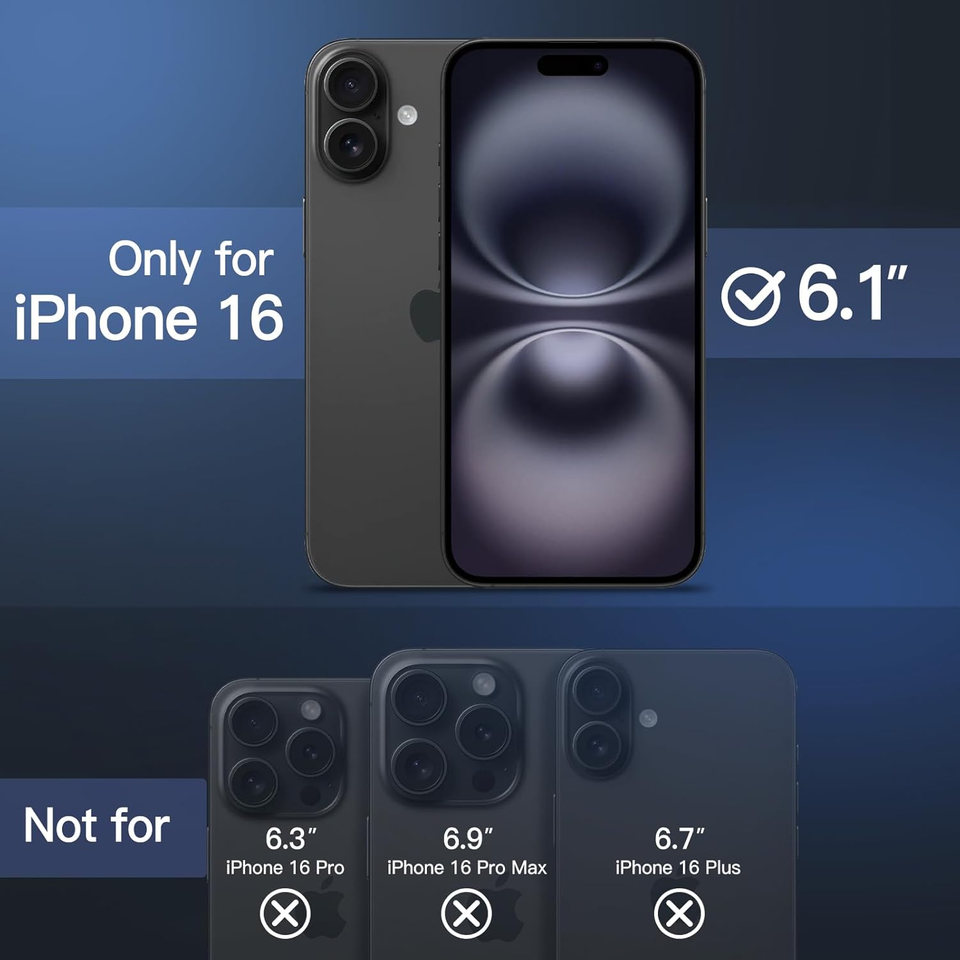 Jetech Magnetic Case for Iphone 16 6.1-Inch with Camera Control Button ...