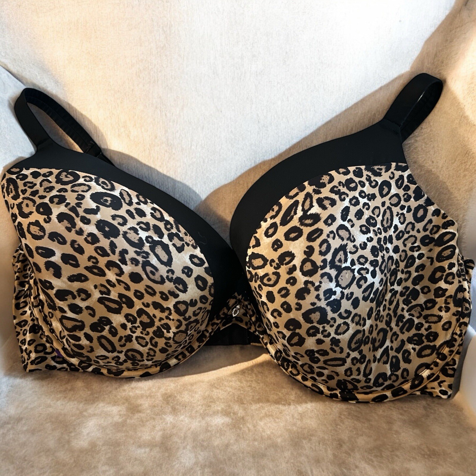 Curvy Couture Women's Plus Size Black Leopard Print U… - Gem