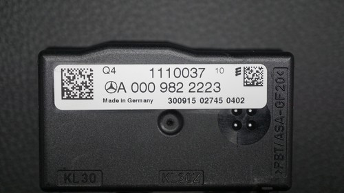 GENUINE MERCEDES BENZ FUSE BOX RELAY MODULE REGULATOR A0009822223 ...