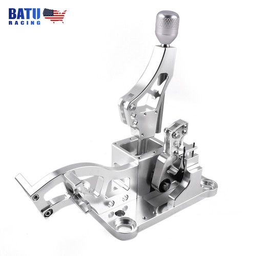 Silver Gear Shift Knob+K-Series Swap Race Spec Shifter Box for RSX Type ...