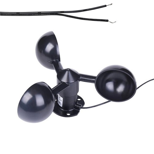 Wind Speed Sensor 3 Cup Anemometer Automatic Display With Self Powered ...