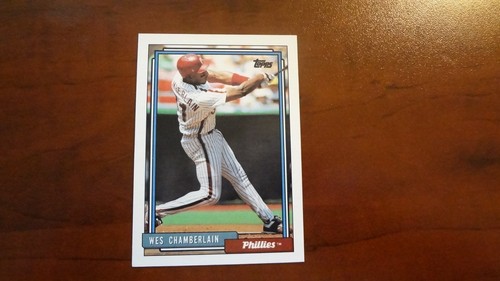 1992 TOPPS # 14 WES CHAMBERLAIN BASEBALL CARD | eBay