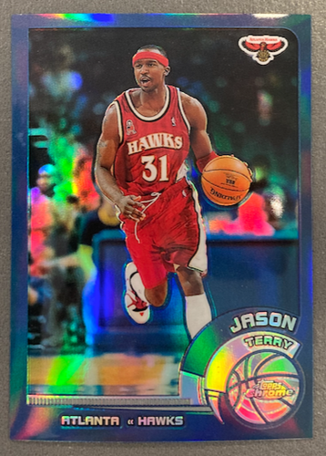 JASON TERRY 2002-03 TOPPS CHROME REFRACTOR 104 - EX CONDITION | eBay