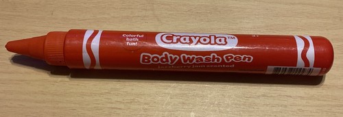 Crayola Red Body Wash Bath Pen Jazzberry Jam Scented 1.9oz bathtime fun ...