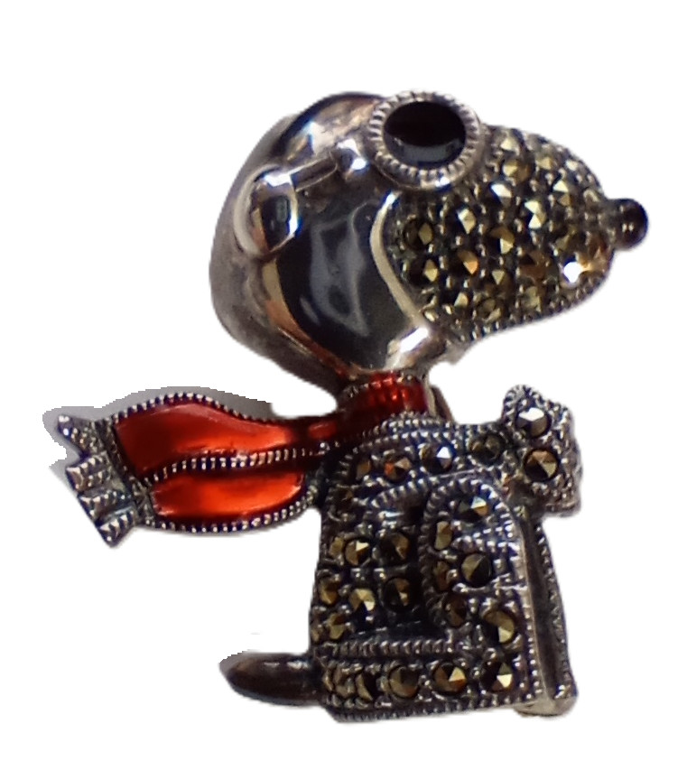 Judith Jack Peanuts Snoopy Ace vs Red Baron Sterling … - Gem