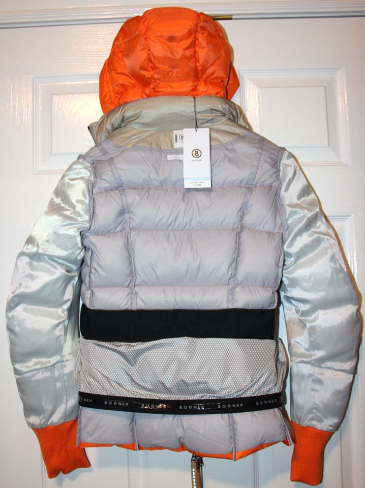 Bogner Coro-D Down Ski Jacket Women's - Size 34 US 4 XS - Orange - NEW ...