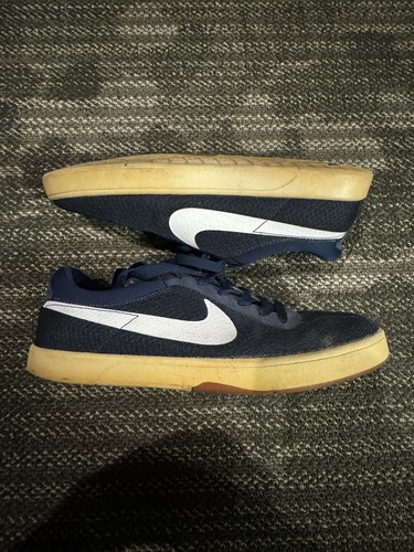 ️Nike SB Eric Koston 1 Skateboard Size 9 Navy Blue Mesh Off White Sole ...