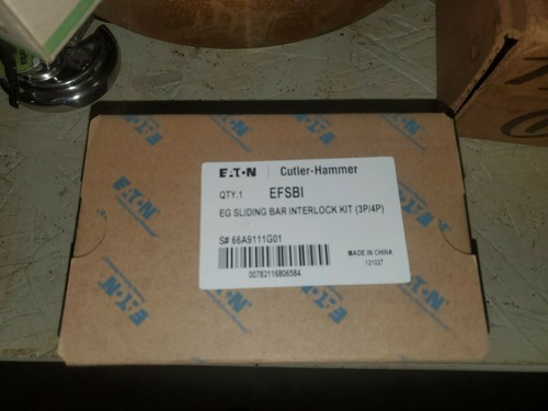 New/Sealed Cutler Hammer EFSBI EG Sliding Bar Interlock Kit | eBay