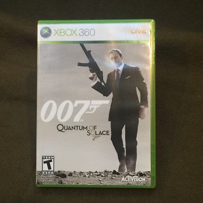 Microsoft XBox 360 Video Game James Bond 007 Quantum of Solace Rated T ...