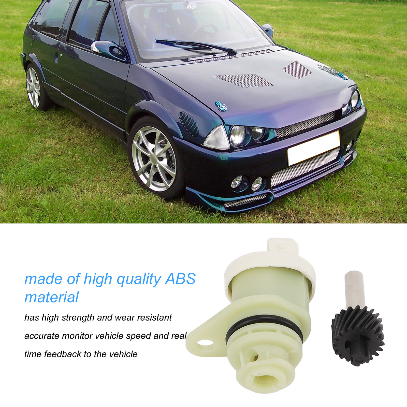 Speed Sensor Transmission Odometer Sensor 616070 with Gear for Fiat ...